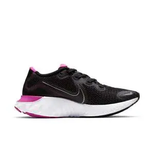Nike Renew Run Athletic Sneakers - Black