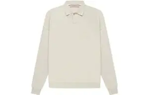 Fear Of God Ss22 Long Sleeve Polo Shirt 'wheat