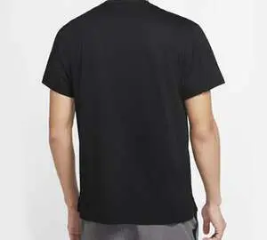 Nike Pro Solid Color Casual Printing Round Neck Pullover Short Sleeve