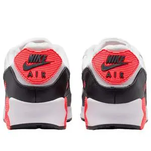 Nike Max 90 'infrared' Sneakers - White/particle Grey/light Smoke Grey