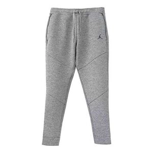 JORDAN Sports Bundle Feet Training Casual Long Pants - Gray