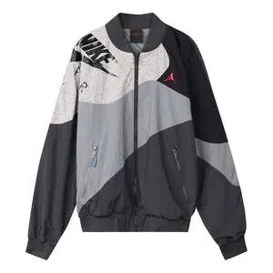 JORDAN Legacy Aj4 Lightweight Logo Printed Jacket