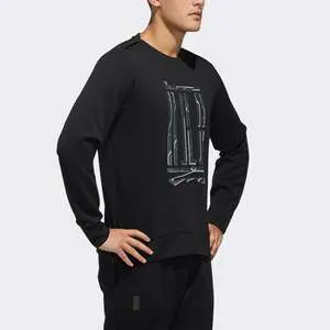 Adidas Graphic Print Crewneck Pullover