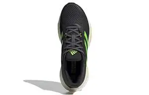Adidas Solarglide 5 Athletic Sneakers - Core Black/solar Green/beam Yellow