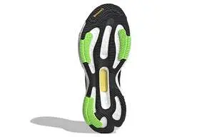Adidas Solarglide 5 Athletic Sneakers - Core Black/solar Green/beam Yellow