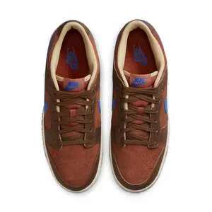 Nike Dunk Low Premium Sneakers - Brown/blue