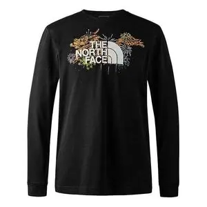 The North Face Graphic Long Sleeve Shirt - Black