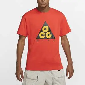 Nike Printing Short Sleeve T-shirt - Red