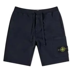 Stone Island STONE ISLAND Garment Dyed Sweat Shorts Navy