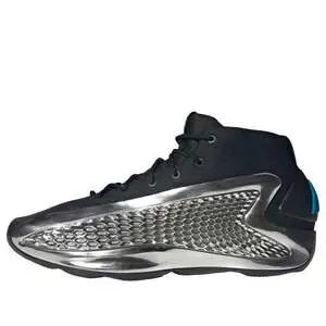 Adidas Ae 1 High Top Sneakers - Core Black/silver Metallic/core Black