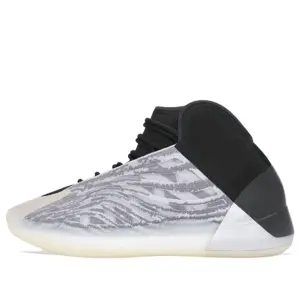 Adidas Yeezy Quantum High Top Sneakers - Silver/black