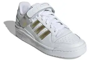 Adidas Forum Low Sneakers - White/gold