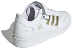 Adidas Forum Low Sneakers - White/gold