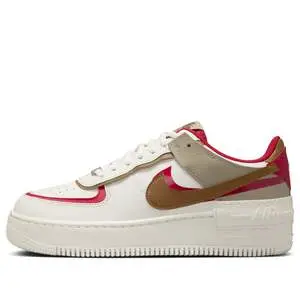 Nike Nike Air Force 1 Shadow Sneakers Phantom/fire Red/khaki