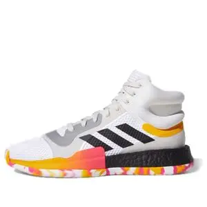 Adidas Marquee Boost High Top Sneakers - White