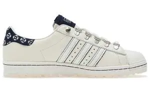 Adidas Footshop X Superstar "blueprinting" Sneakers - White/blue