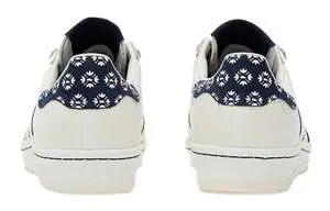 Adidas Footshop X Superstar "blueprinting" Sneakers - White/blue