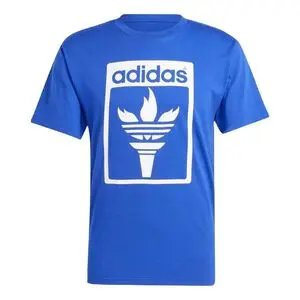 Adidas Trefoil Torch T-shirt Asia Sizing - Blue
