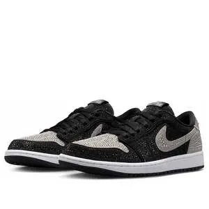 JORDAN Air 1 Retro Low Og Swarovski 'stealth