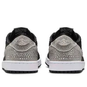 JORDAN Air 1 Retro Low Og Swarovski 'stealth