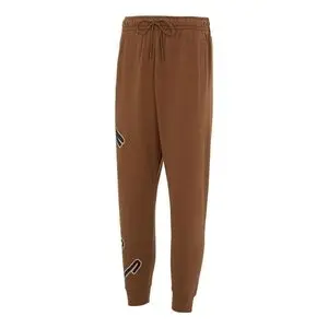 JORDAN Flight Mvp Fleece Trousers 'tan - Tan/multi-color