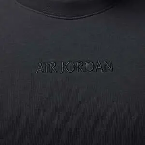 JORDAN Wordmark Knitted Crew Neck Sweatshirt