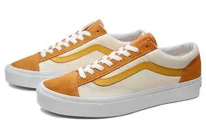VANS Style 36 Low Top Sneakers - Orange/white