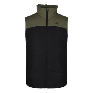 Adidas Padded Stand Collar Vest - Black