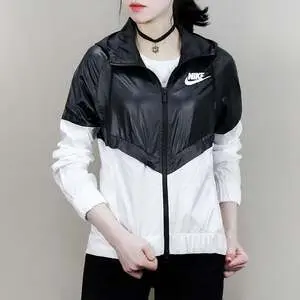 Nike Windrunner Jacket - Black/withe