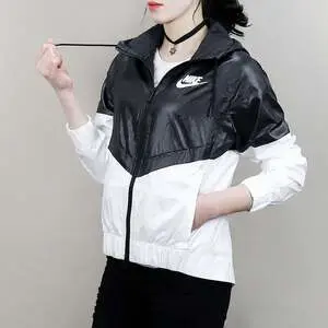 Nike Windrunner Jacket - Black/withe