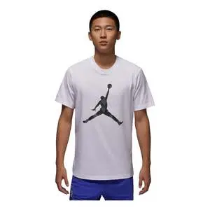 JORDAN As J Sprt Df Jm Ss Crew T-shirt Asia Sizing 'white - White/black