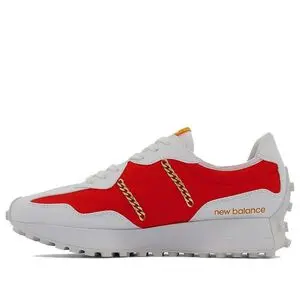 NEW BALANCE 327 "white Impulse" Sneakers - White/red/pink