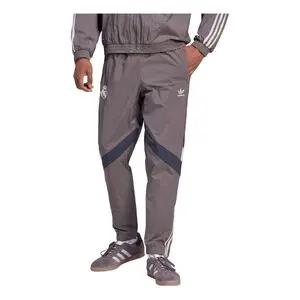 Adidas Real Madrid Originals Track Pants Asia Sizing 'charcoal Grey - Charcoal/grey
