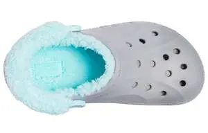CROCS Classic Lined Clogs - Light Gray/blue