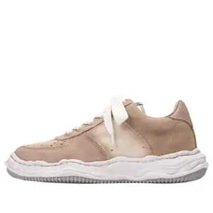 Mihara Yasuhiro Wayne Og Sole Effect Canvas Low Top Sneakers