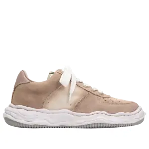 Mihara Yasuhiro Wayne Og Sole Effect Canvas Low Top Sneakers