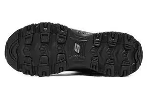 Sketchers D'lites Sneakers - Black/silver
