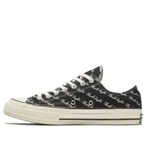 CONVERSE Chuck 70 Low Top "scripted Signature Print - Black