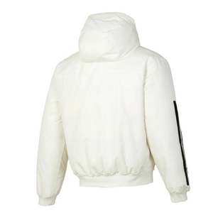 Adidas Puffer Jacket With Hood - White/black