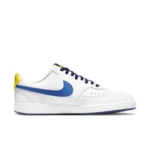 Nike Court Vision Low Next Nature Sneakers - White/hyper Royal/blue Void