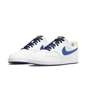 Nike Court Vision Low Next Nature Sneakers - White/hyper Royal/blue Void