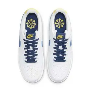 Nike Court Vision Low Next Nature Sneakers - White/hyper Royal/blue Void