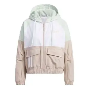Adidas Bball Jackets - Beige/white