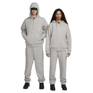 Nike X Mmw Full-zip Fleece Hoodie - Grey