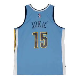 Mitchell & Ness Nba Denver Nuggets Nikola Jokic 2016/17 Road Jersey #15