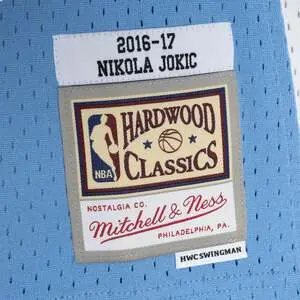 Mitchell & Ness Nba Denver Nuggets Nikola Jokic 2016/17 Road Jersey #15