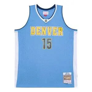 Mitchell & Ness Nba Denver Nuggets Nikola Jokic 2016/17 Road Jersey #15 - Blue