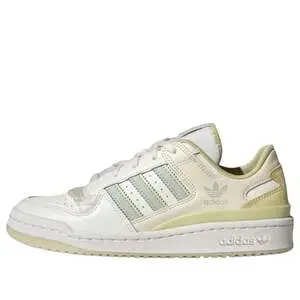 Adidas Forum Low Cl "cloud White Green - Cloud White/green