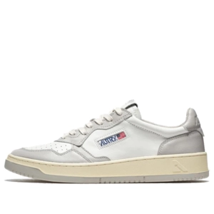 AUTRY Autry Medalist Low Leather Sneakers Whtie/grey