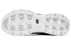 Sketchers D'lites 1.0 "white Black" Sneakers - White/black